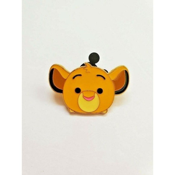 Disney | Jewelry | 26 Disney Tsum Tsum Lion King Simba Pin Limited ...